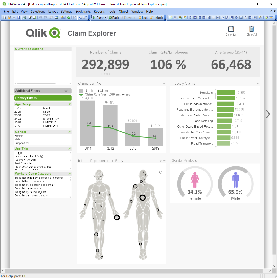 QlikView - Human Body Visualization - Qlik Community - 1482000